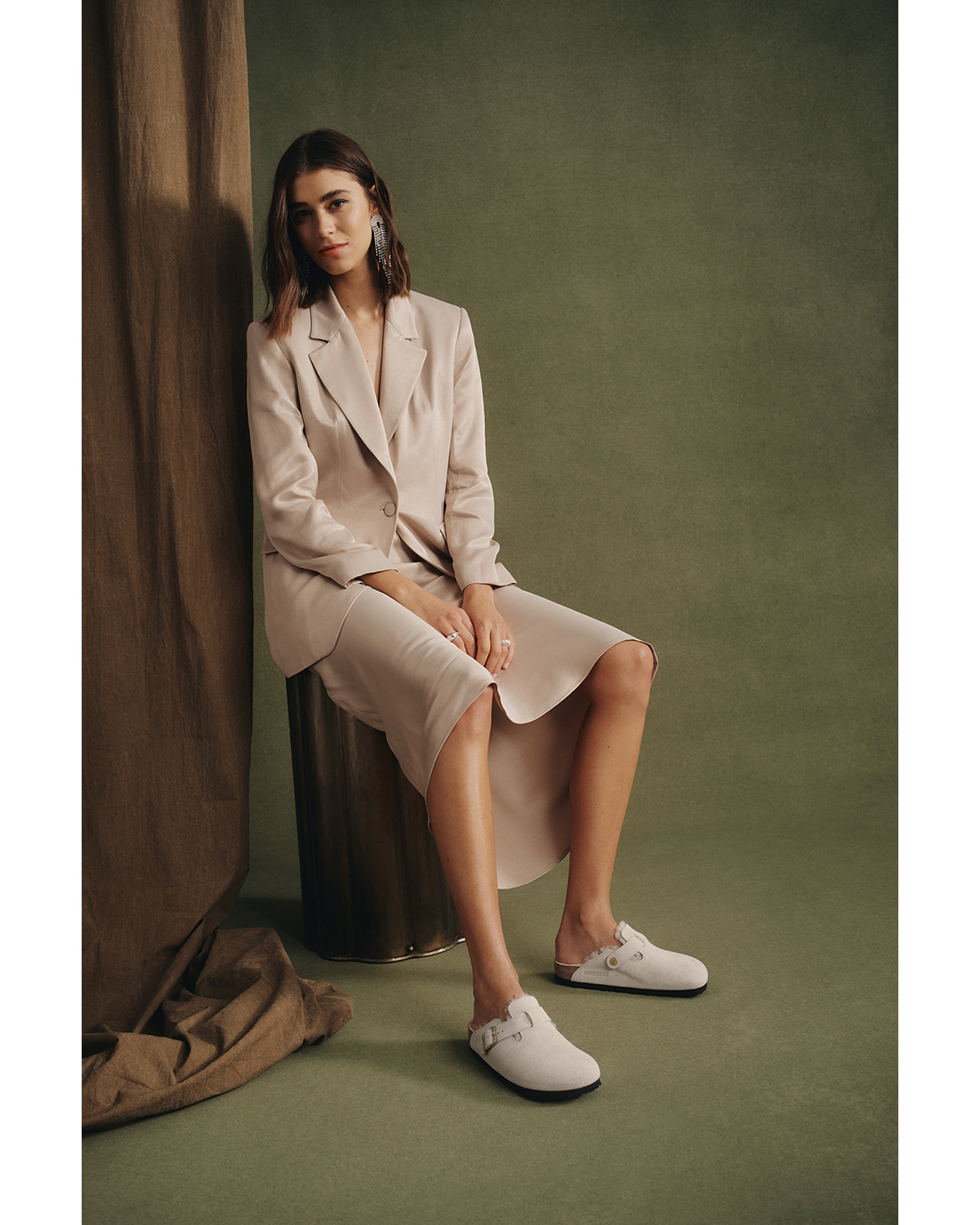 BIRKENSTOCK Birkenstock Boston Shearling Clogs